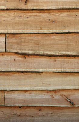 Waney Edged Larch Cladding